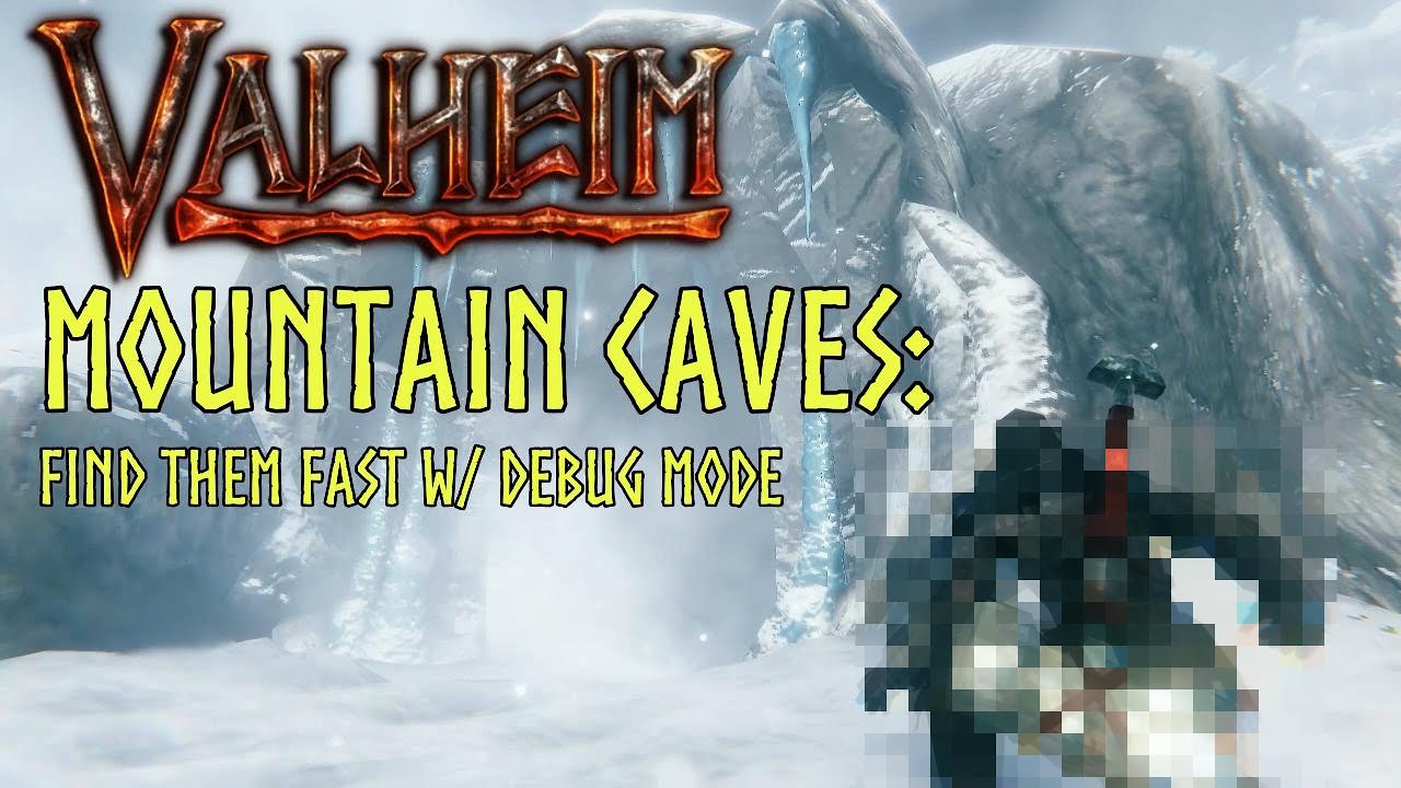 Valheim: How to Find Mountain Caves FAST (with debug mode) - YouTube