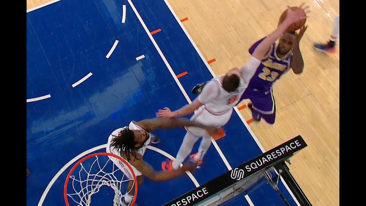 Must See: Mario Hezonja's Ridiculous Block on LeBron James From Every ...