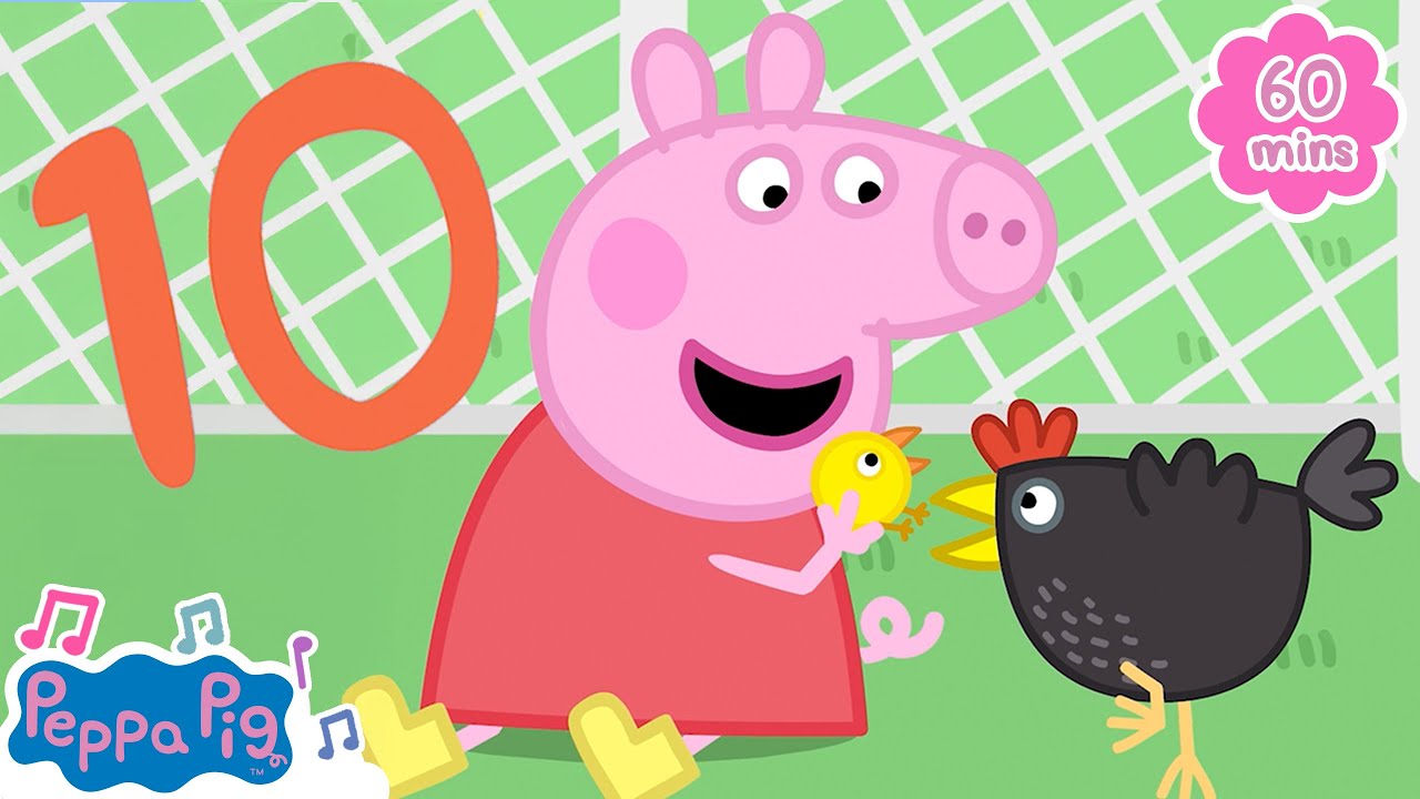 Learning to Count to 10 + More Nursery Rhymes for Kids | Kids Songs ...