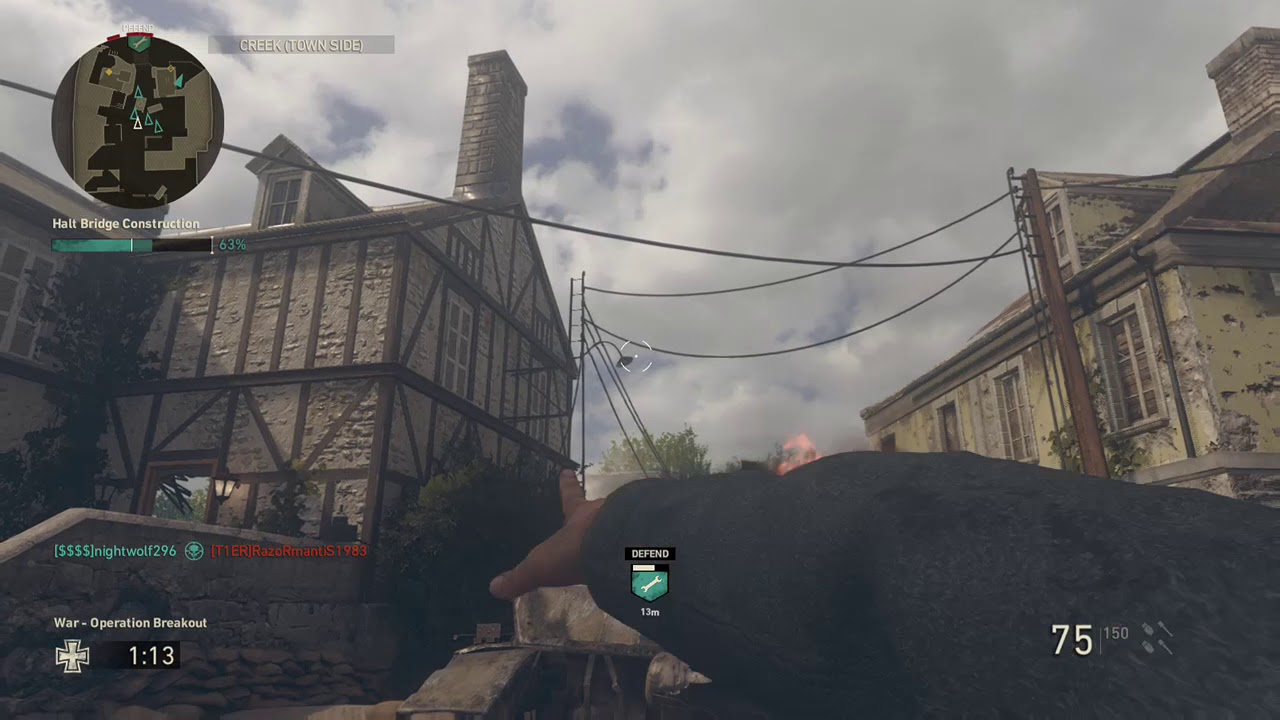 COD WW2 WAR MODE GRENADES AND TBAGS - YouTube