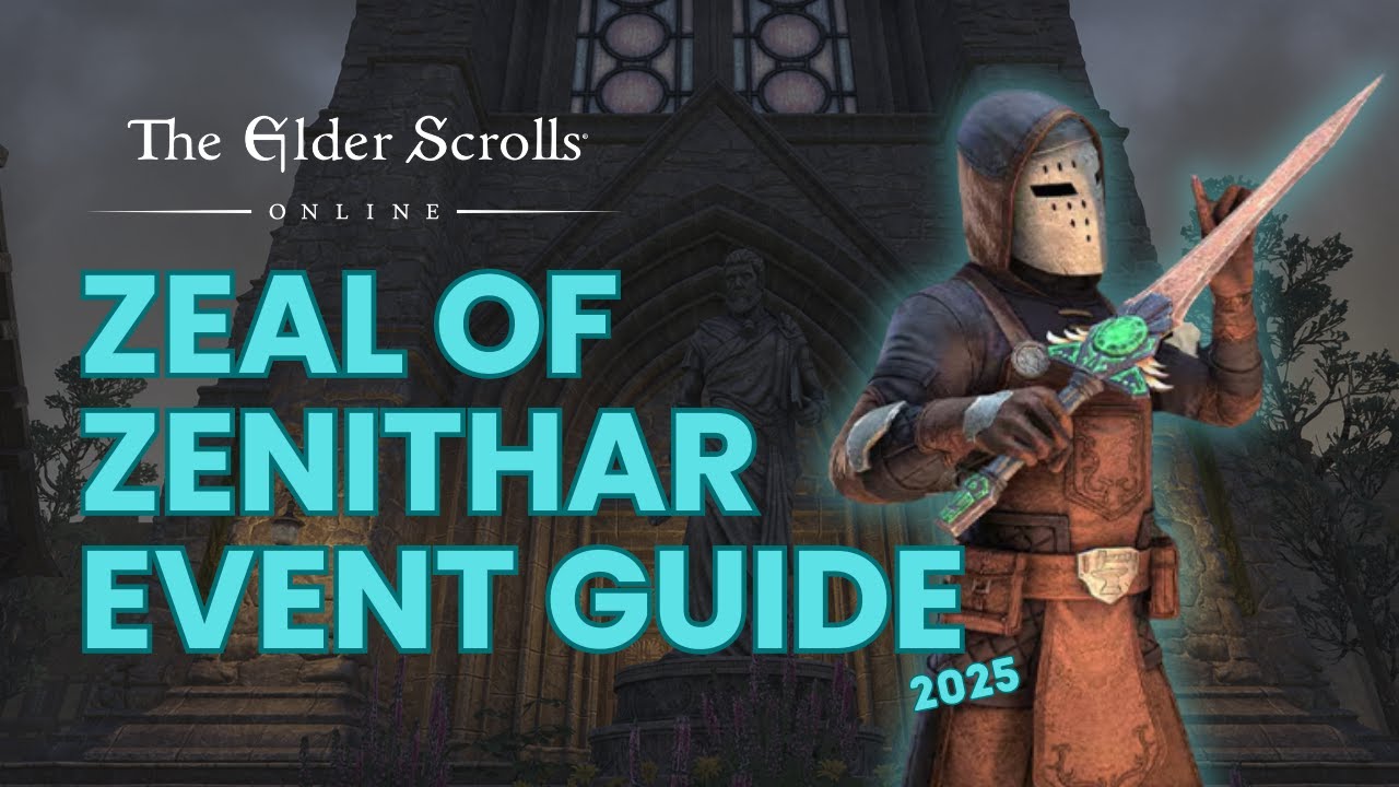 Zeal of Zenithar 2025 | Complete ESO Event Guide - YouTube