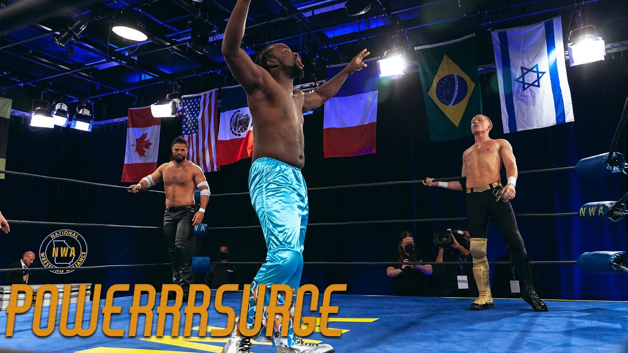 Jordan Clearwater vs Rush Freeman vs Papa Jive | NWA PowerrrSurge S5E1 ...