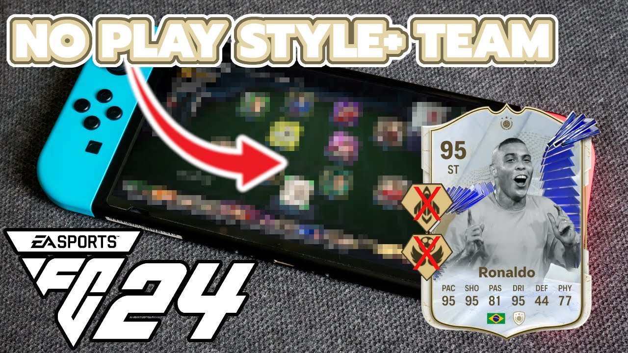 THE NO PLAY STYLE PLUS TEAM - FC 24 Ultimate Team on Nintendo Switch ...