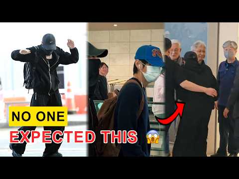 Jungkook Yaşlılara Bunu Yaptı! Havaalanındaki Herkes Anında Sustu 😱💜