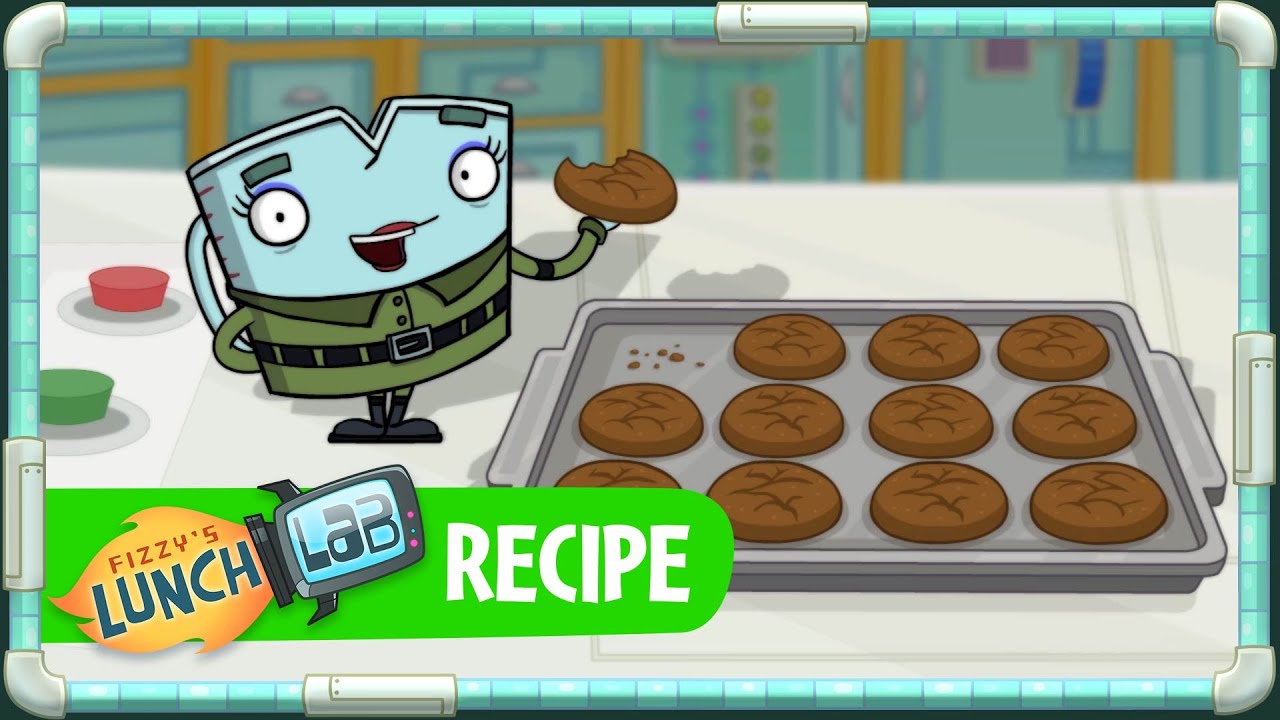 Healthy Molasses Cookies 🍪 Recipe for Kids | Fizzy's Lunch Lab - YouTube