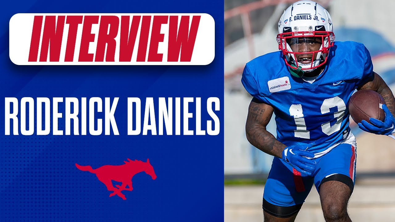 Roderick Daniels on SMU's stadium atmosphere, punt return TD vs. TCU ...