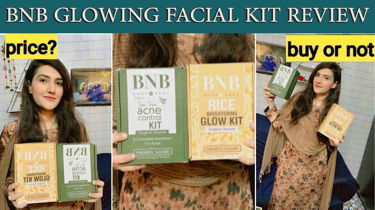 BNB Glowing Facial Kit Review|| BNB Kit||By Amal Khan@AmalandAyansWorld ...