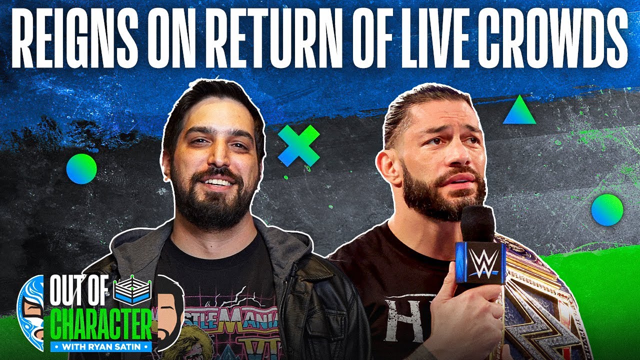 Roman Reigns reacts to being booed at WrestleMania | Out Of Character ...