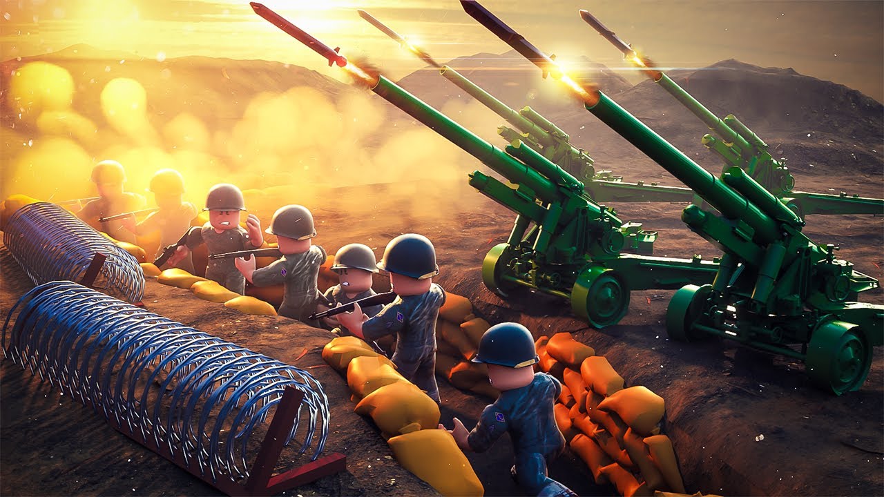 EPIC WW1 TRENCH SIEGE in Warfare Battle Simulator in Roblox! - YouTube