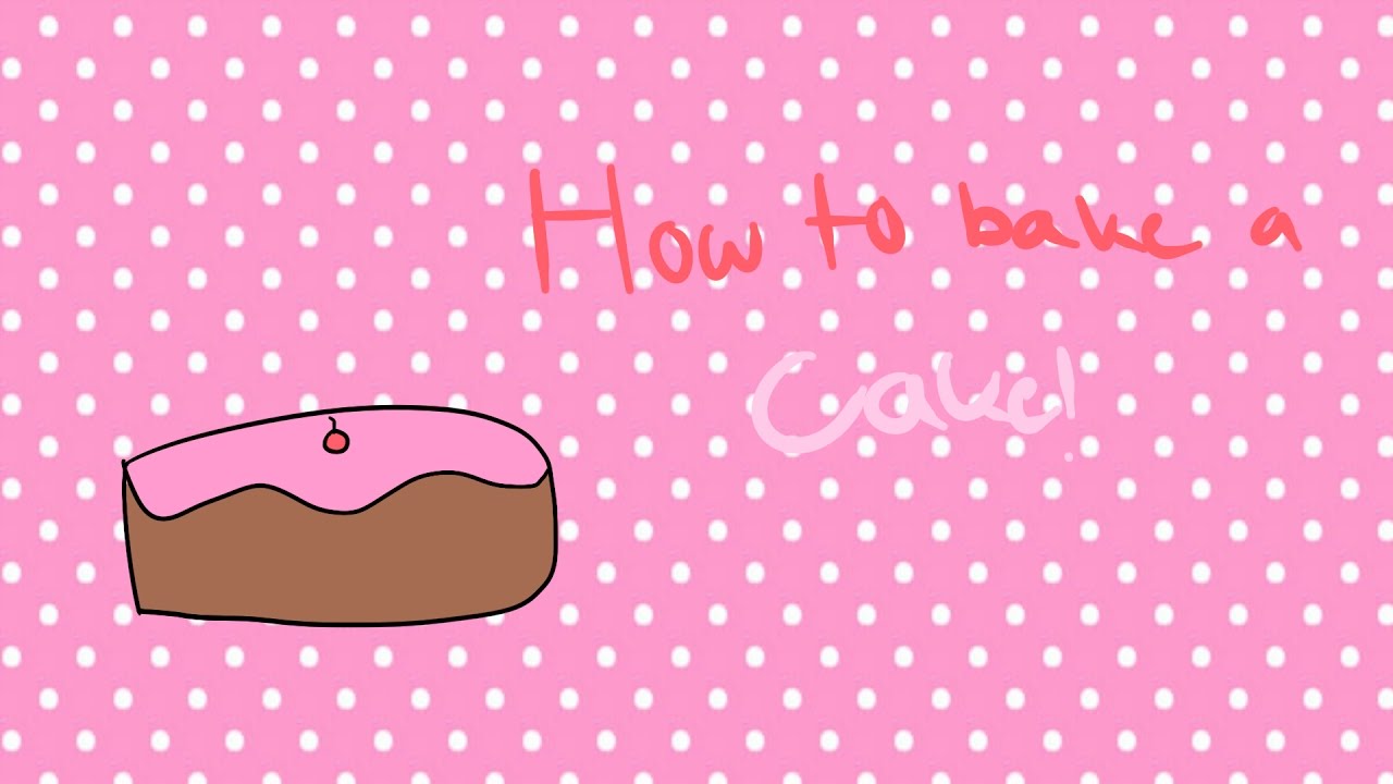 How to bake a cake. (ANIMATED COLLAB) - YouTube