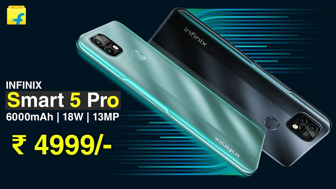 Infinix Smart 5 Pro Launched With 6000mAh ⚡ First Look, Price, Specs ...