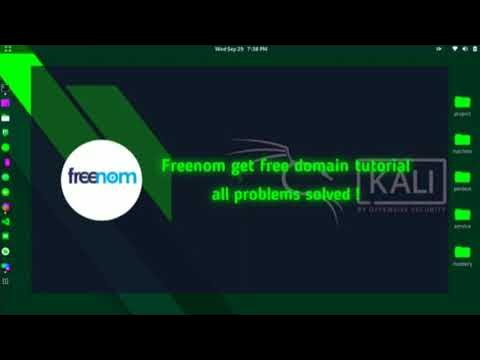 Freenom get free domain, fix all problems - YouTube