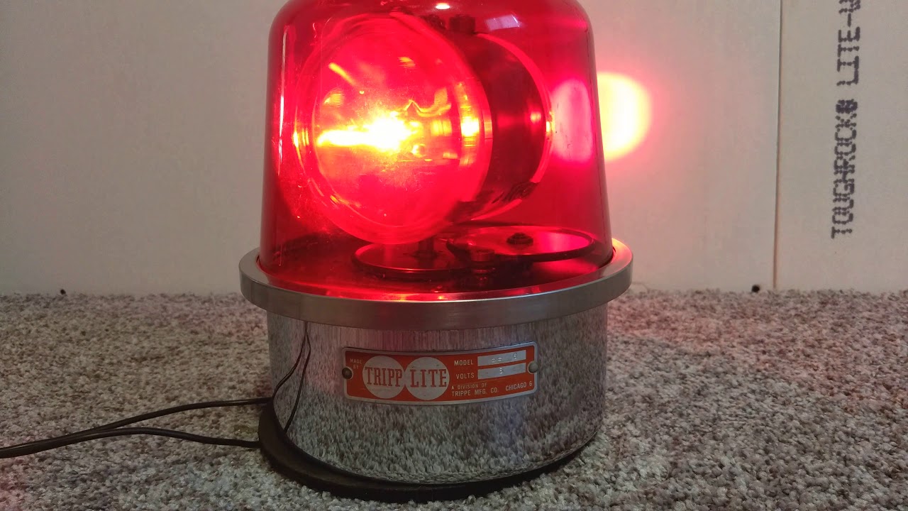 Tripp Lite RF6 - 6volt beacon - YouTube