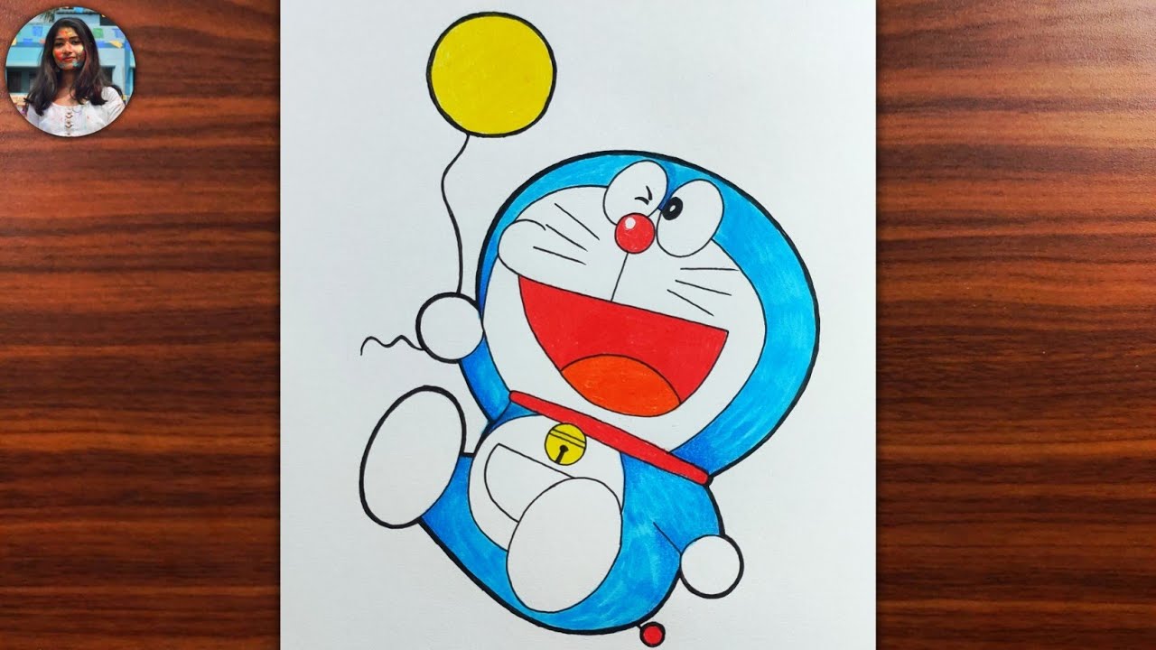 How to draw cute Doraemon - YouTube