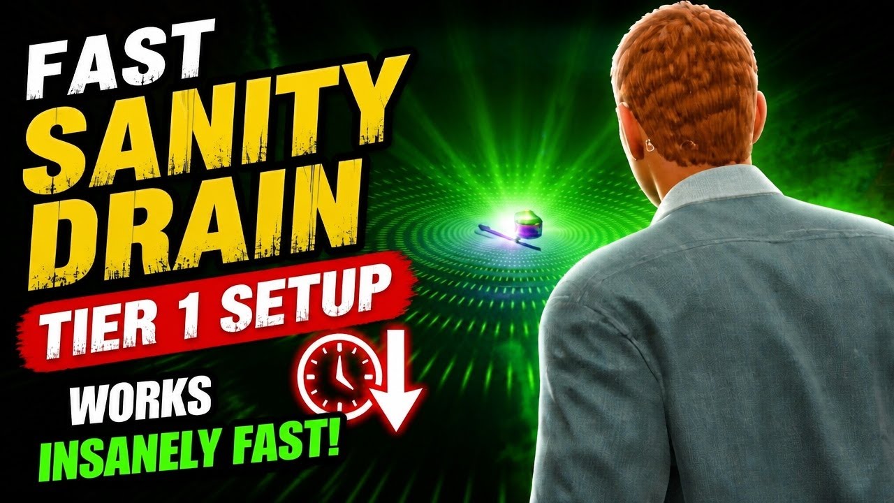Fast Sanity Drain Setup for Tier 1 Items! - YouTube