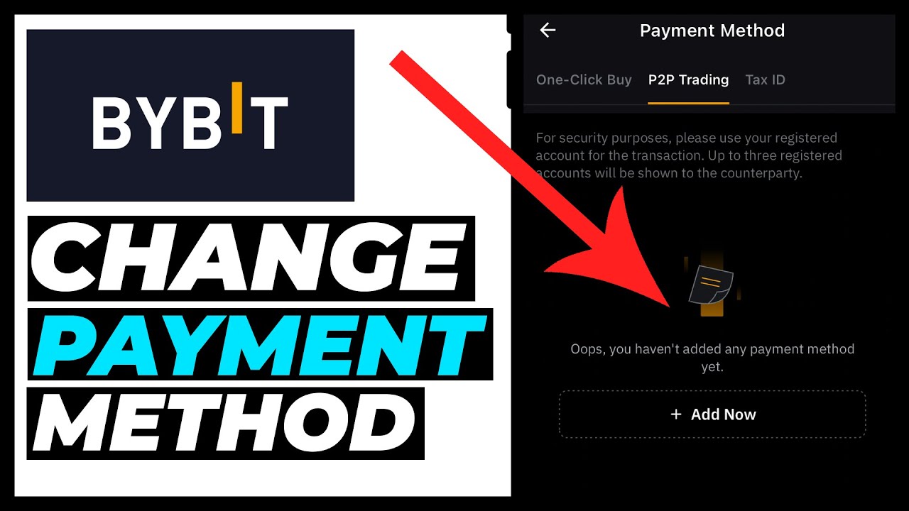 How to Change Payment Method on Bybit - YouTube