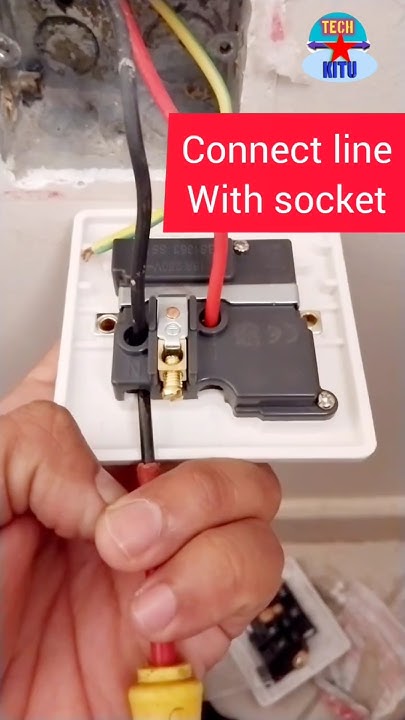 Socket 3 Pin 13 amp Connection how to make Socket wiring#electrical # ...