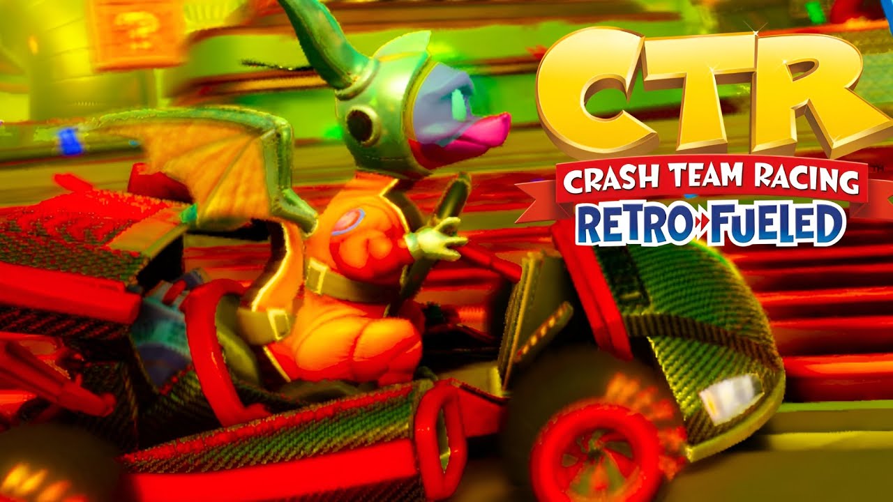 Spyro's Epic Lab Race - Crash Team Racing Nitro-Fueled - YouTube