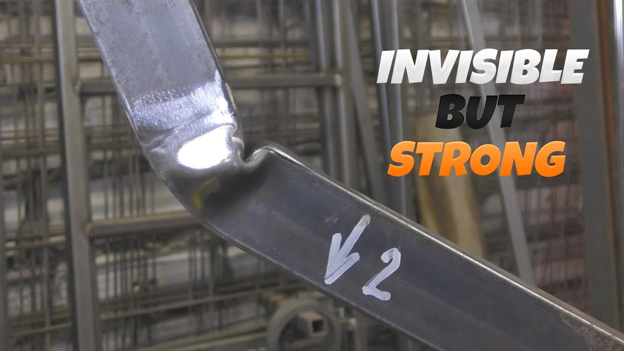 How to make a strong invisible weld? - YouTube