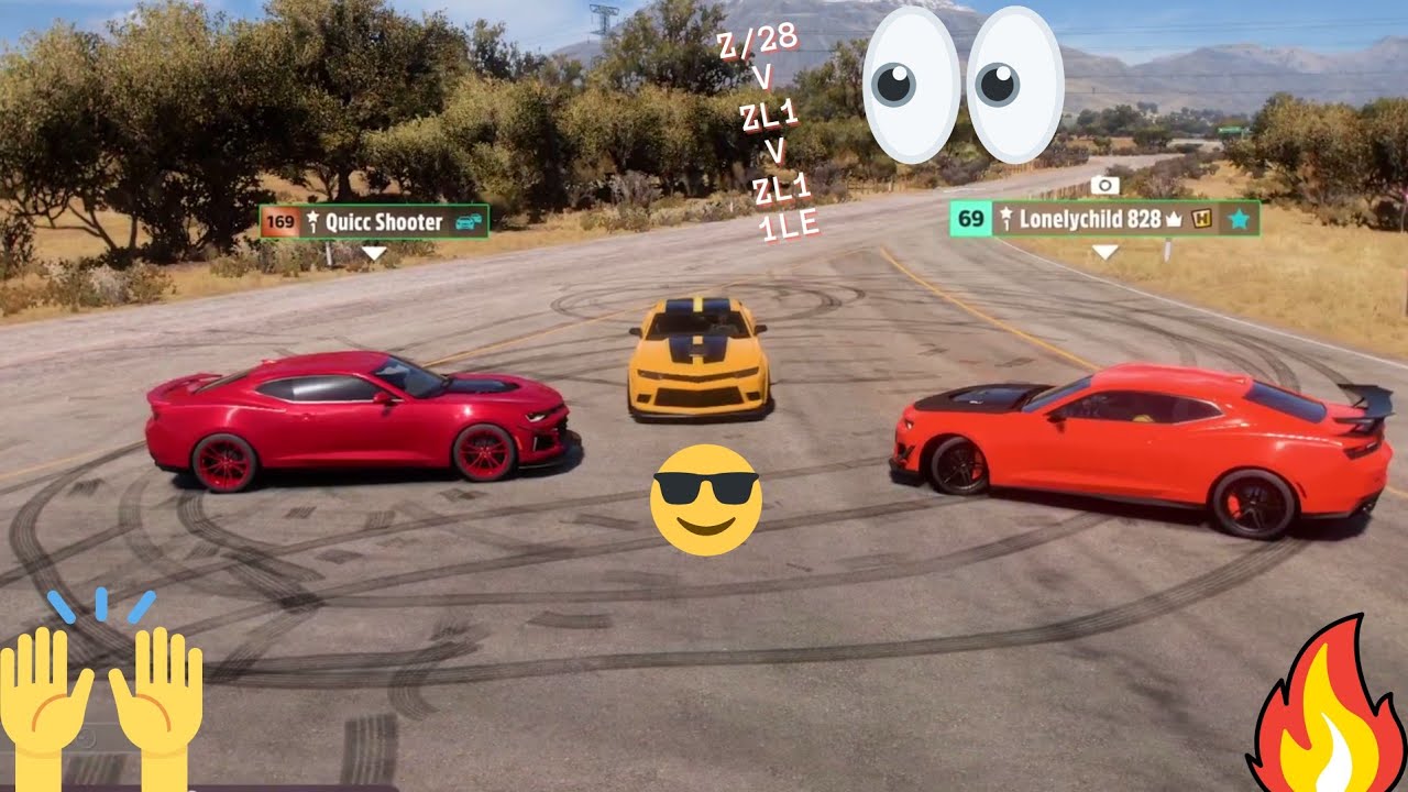 Forza Horizon 5 No hesi Battle of the Camaros! POV - YouTube