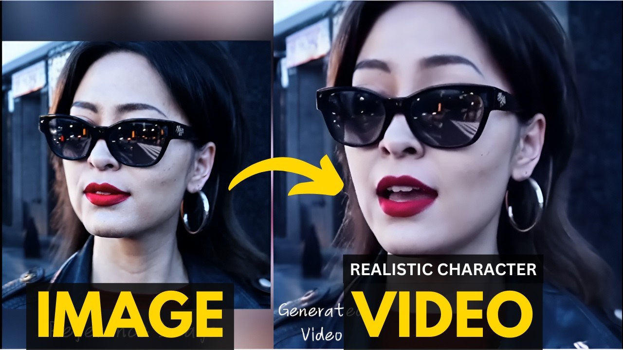 Animate Any Image To Realistic Talking Character For Free - YouTube