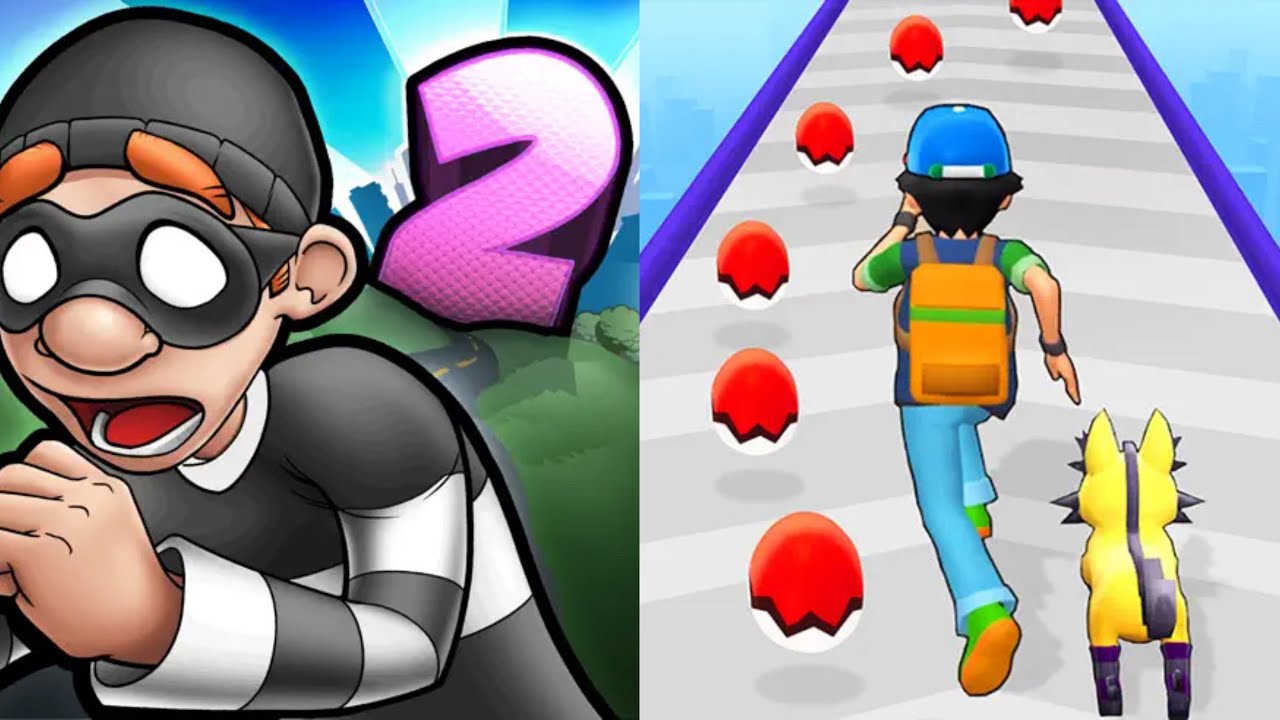 Robbery Bob 2 - Comic Thief! vs Monster Squad Rush All Levels Gameplay Android,ios - YouTube