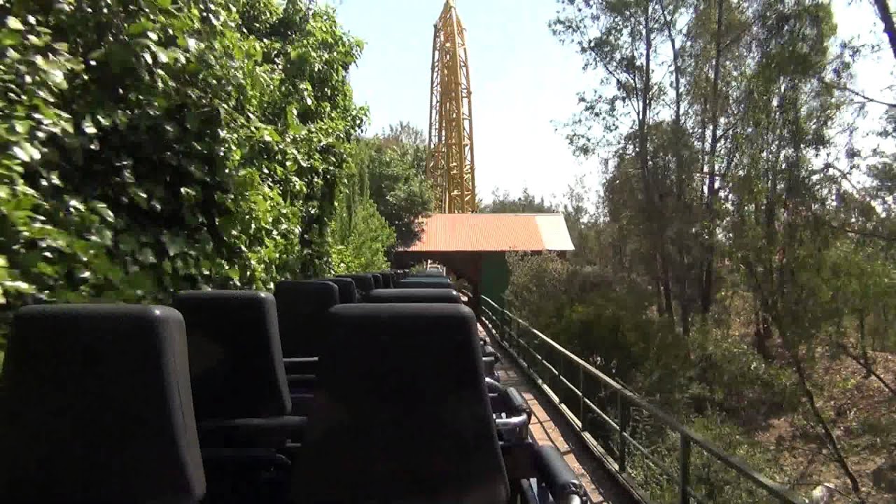 Golden Loop Roller Coaster Gold Reef City - YouTube