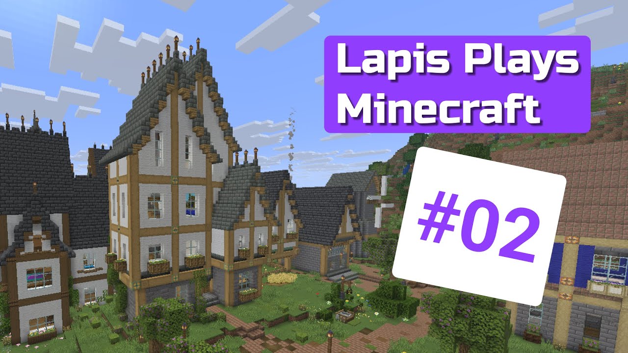 Decorate our Alpine Village House in Creative Minecraft - YouTube