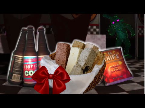 Cooking all the Food from FNaFVR Help Wanted