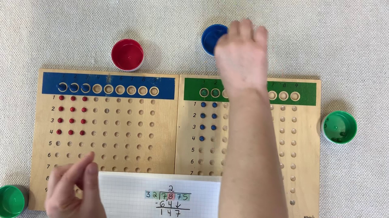 Division with Racks and Tubes 4: Calculating and Recording what has ...