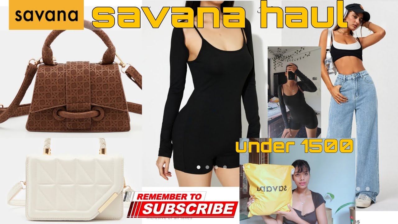 Savana Haul/Savana by Urbanic/bag/bottoms/co order set 🤩 ️#savana # ...