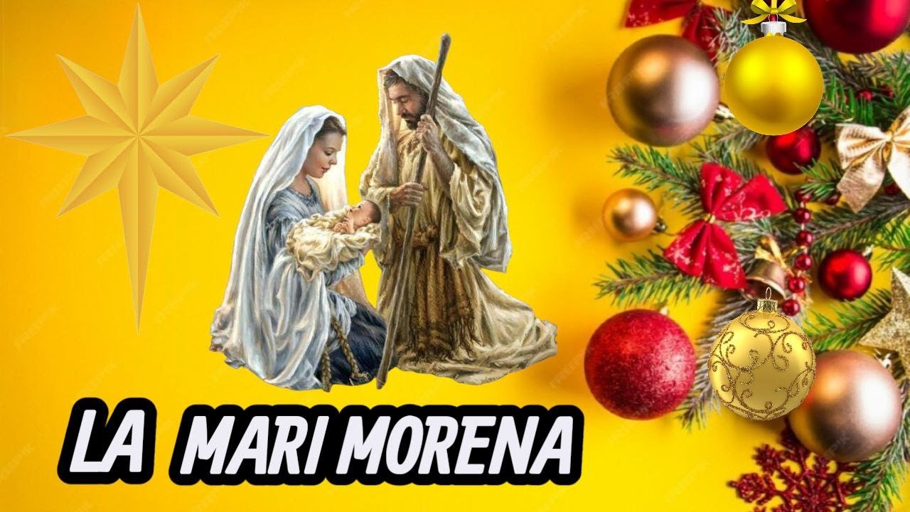 LA MARIMORENA en Mandolina Villancico Navideño - YouTube