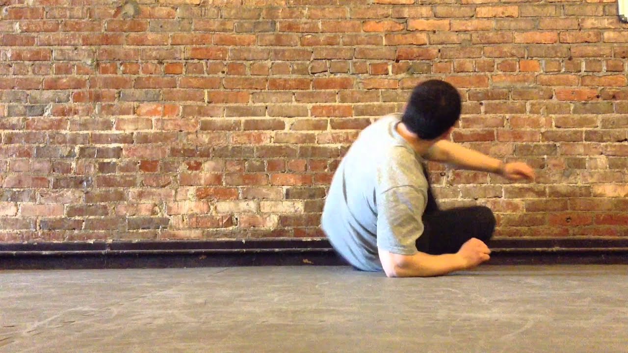 Olympic Wall Squat with External Rotation Mobilization - YouTube