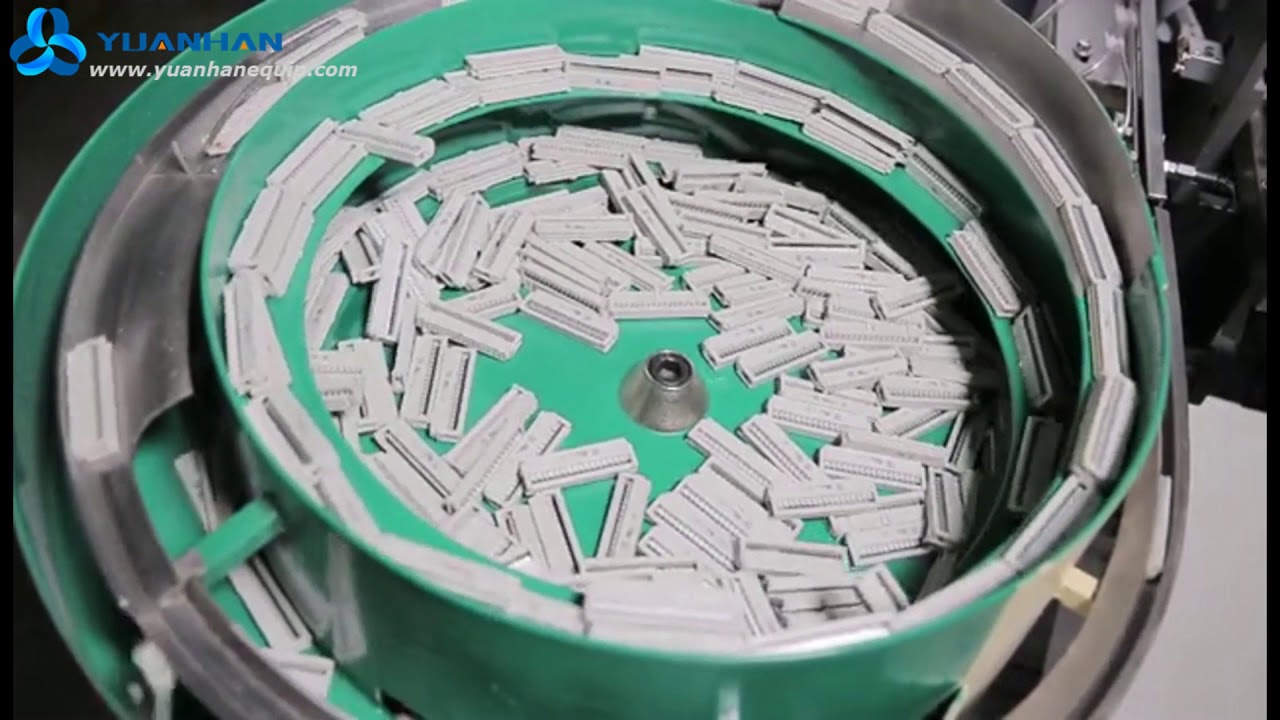Fully Automatic Flat Cable Housing Inserting Termination Machine - YouTube