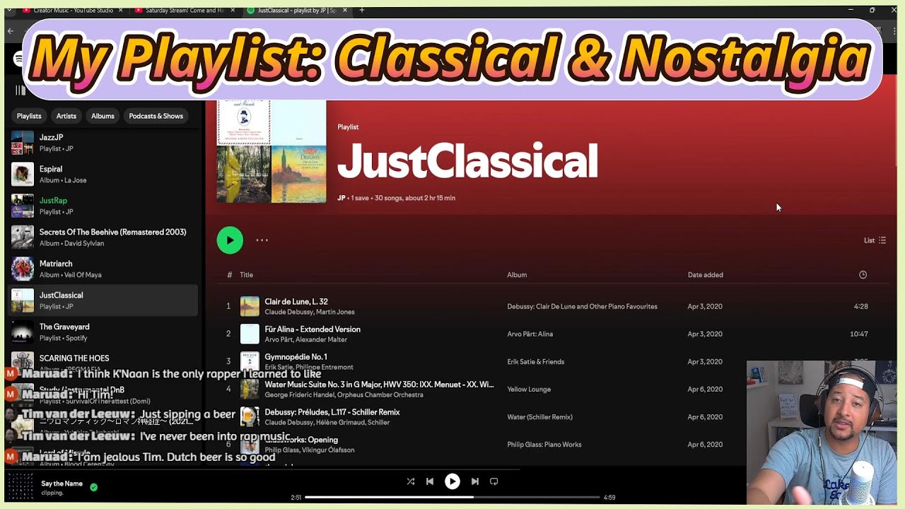 Whats On My Playlist? (Classical & Nostalgia) - YouTube