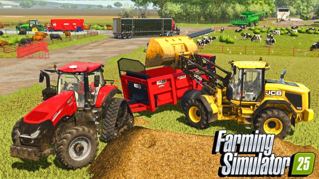 I Make Hay And Get Work Done On The Farm? | Farming Simulator 25 - YouTube