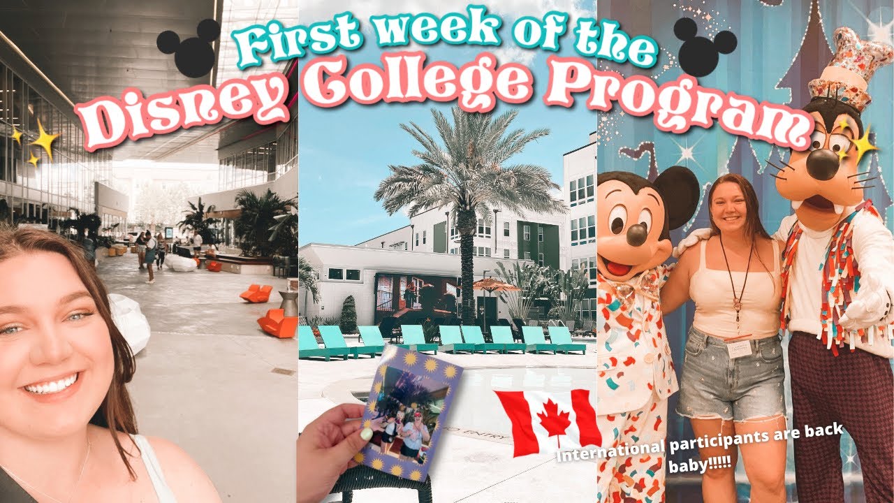 First Week on the Disney College Program! | Onboarding, shopping ...