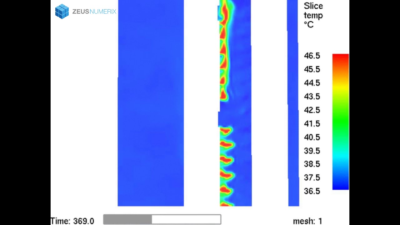 Thermal stacking simulation for high-rise ODUs - YouTube