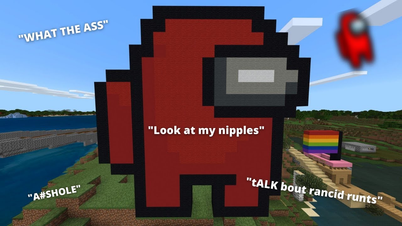 When your Minecraft friend is SUS... (Minecraft Funny Moments) - YouTube