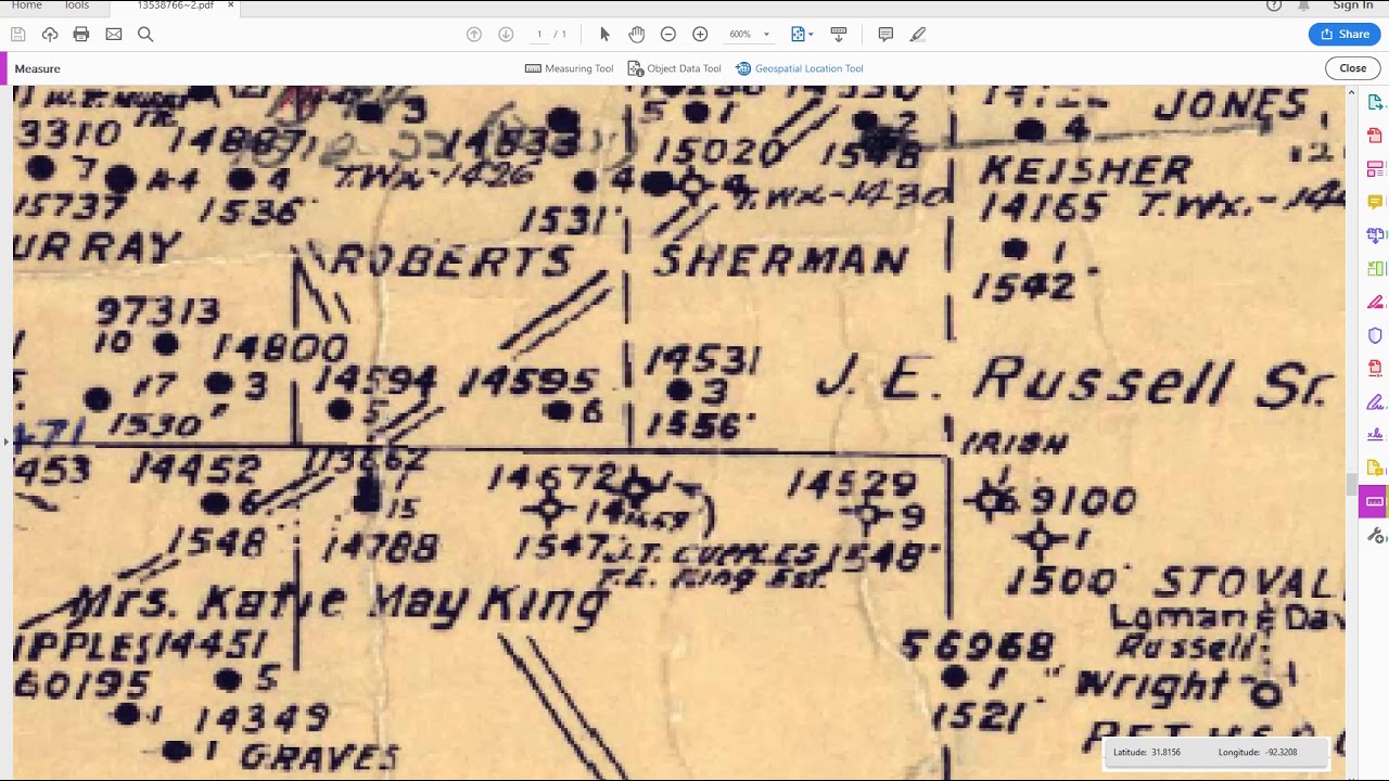 SONRIS Document Access: Using the Adobe® Geospatial Location Tool - YouTube