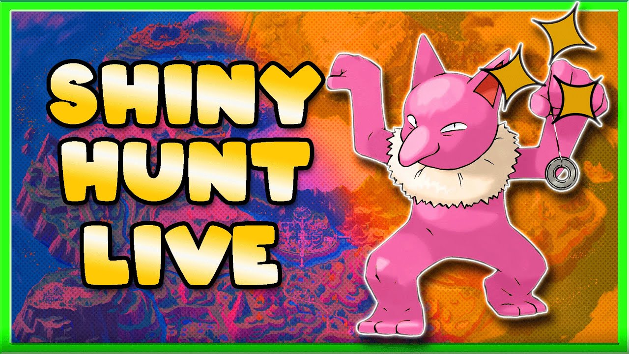 Shiny Hypno Hunt | Shiny Living Dex 453/504 - YouTube