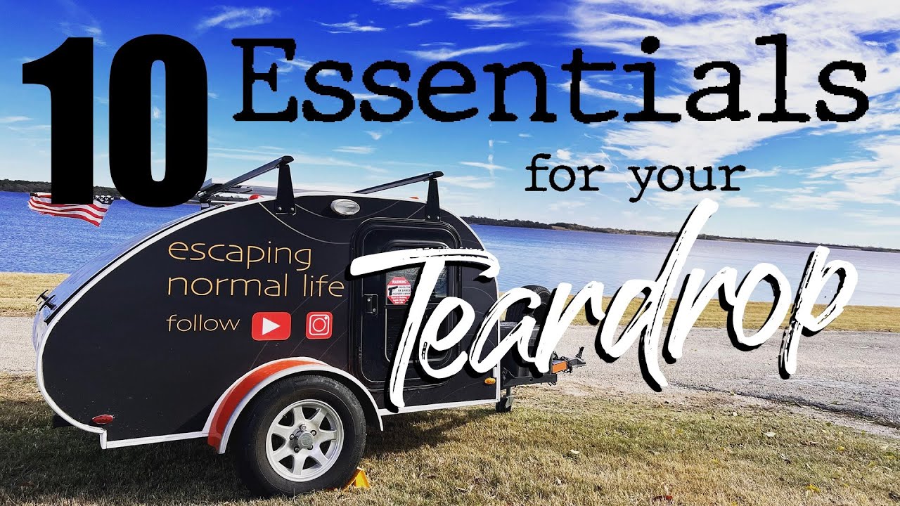 10 Essentials to make your Teardrop feel more like a Home - YouTube