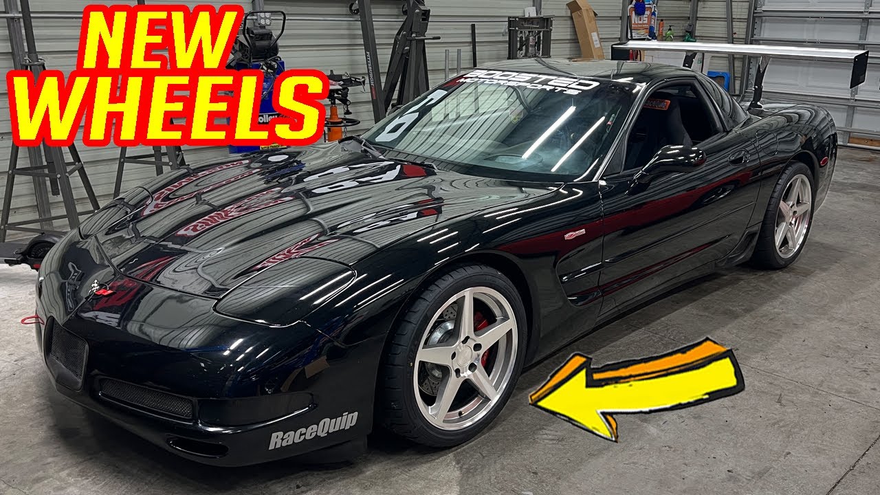 C5 Corvette Z06 Gets new Rocket Racing Wheels 🤘 - YouTube