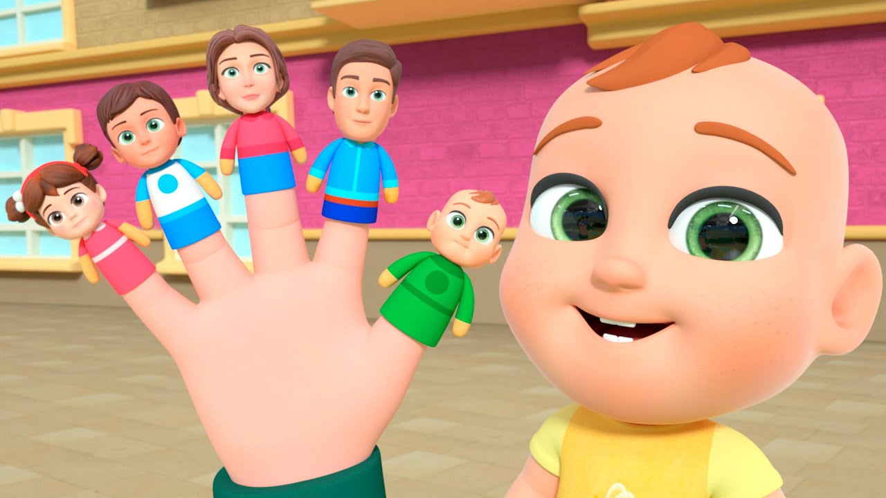 Finger Family Song | Newborn Baby Songs & Nursery Rhymes - YouTube