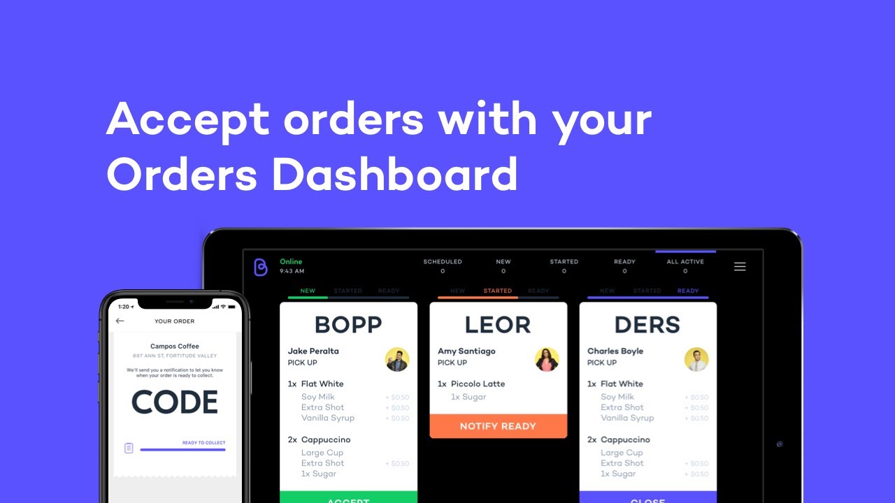 How to accept Bopple orders with the Orders Dashboard - YouTube