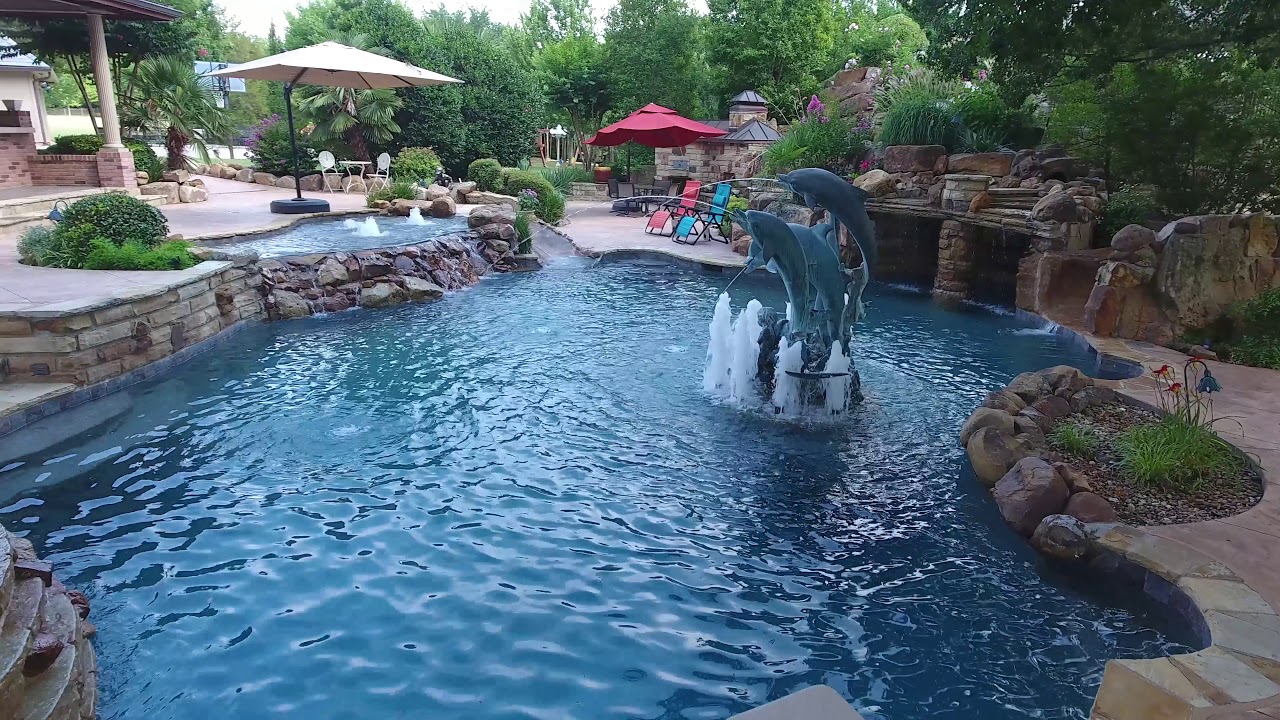 Allison Pools - Backyard Waterpark - YouTube