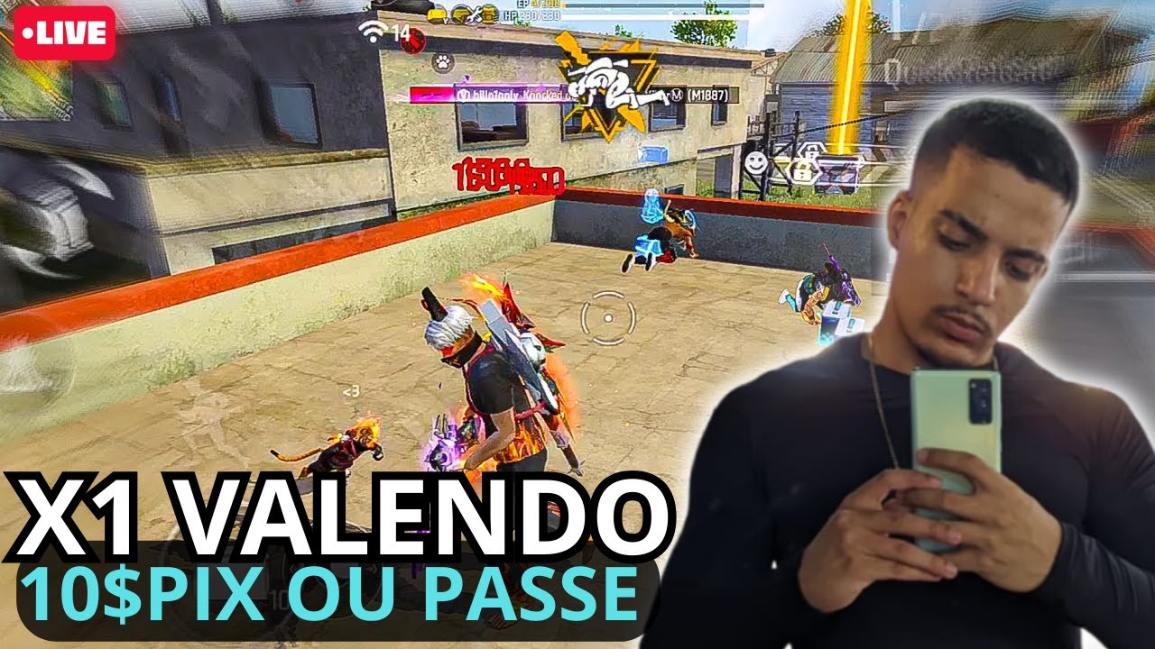 FREE FIRE AO VIVO 🔴 X1 DOS CRIAS 🔴 VEM JOGAR COMIGO 🔴 FF LIVE 🔴4X4🔴 SALA PREMIADA 🔴MAPUZA AO ...