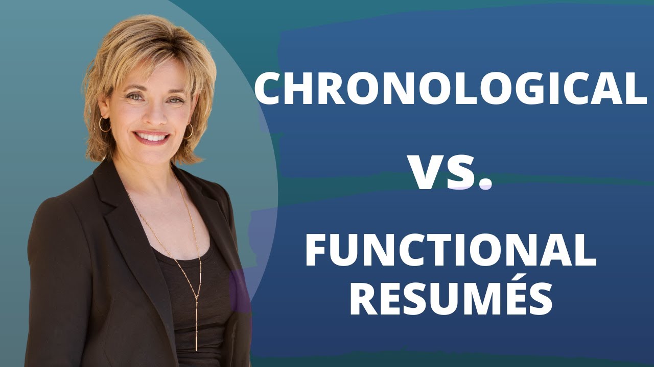 Chronological vs Functional Resumes - YouTube