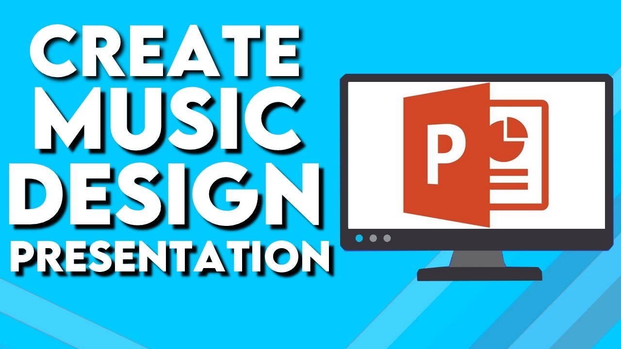 How To Create Music Design Presentation on Microsoft Powerpoint - YouTube