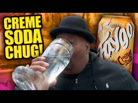 Faygo Creme Soda Pop Das Boot Chug Challenge